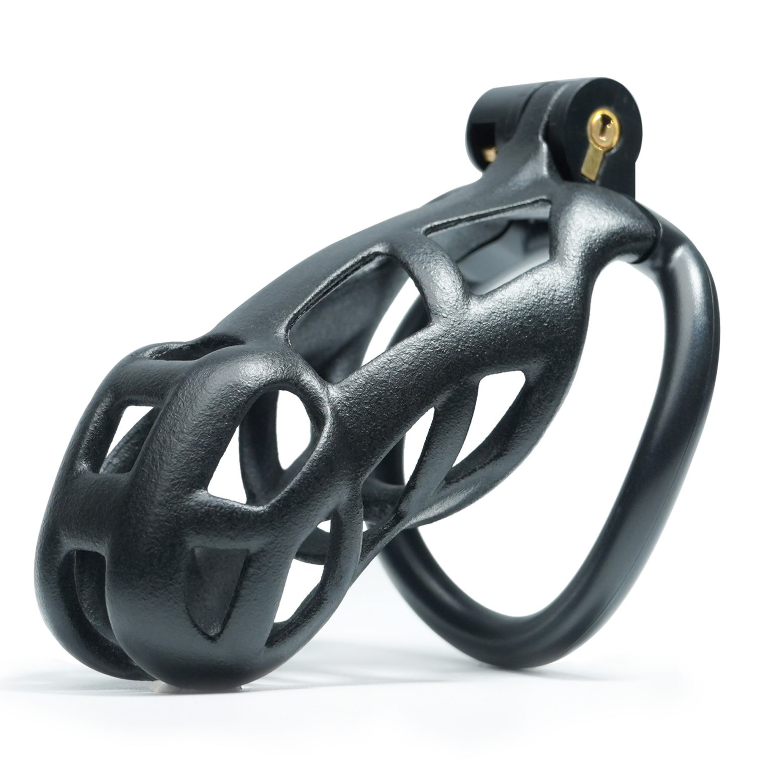 Chastity Cage V1 in Black - Chastity Boutique