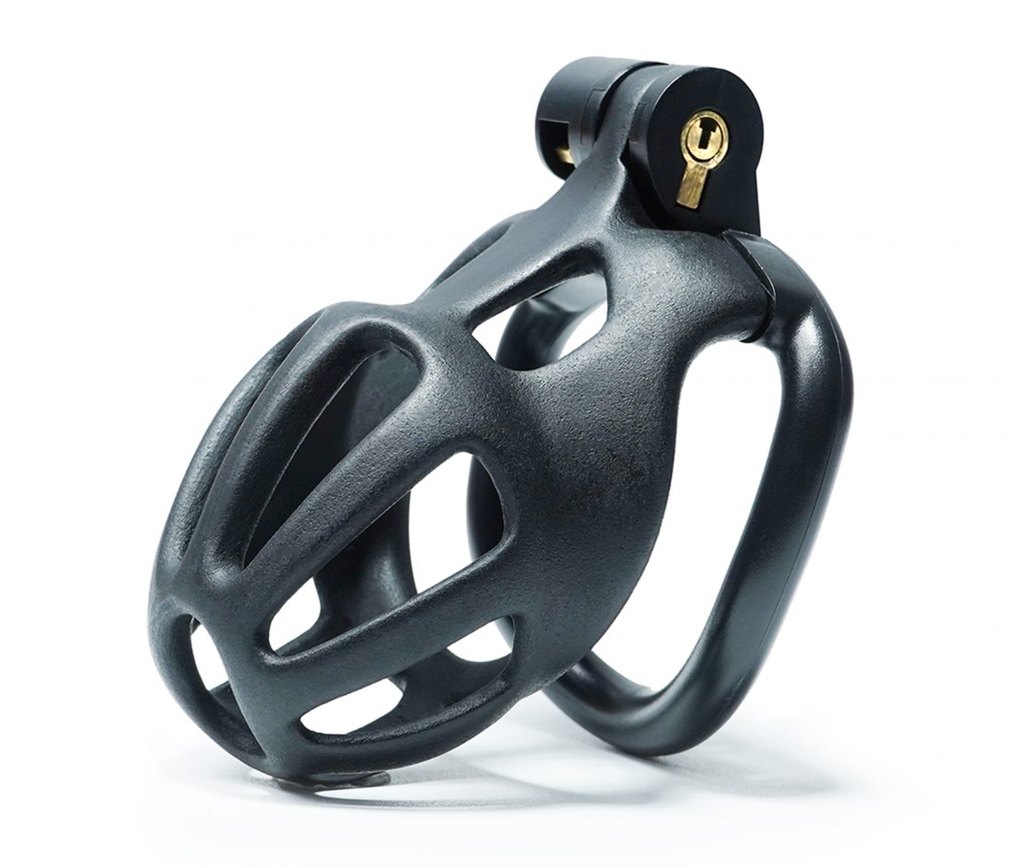 Chastity Cage V2 – Black - Chastity Boutique
