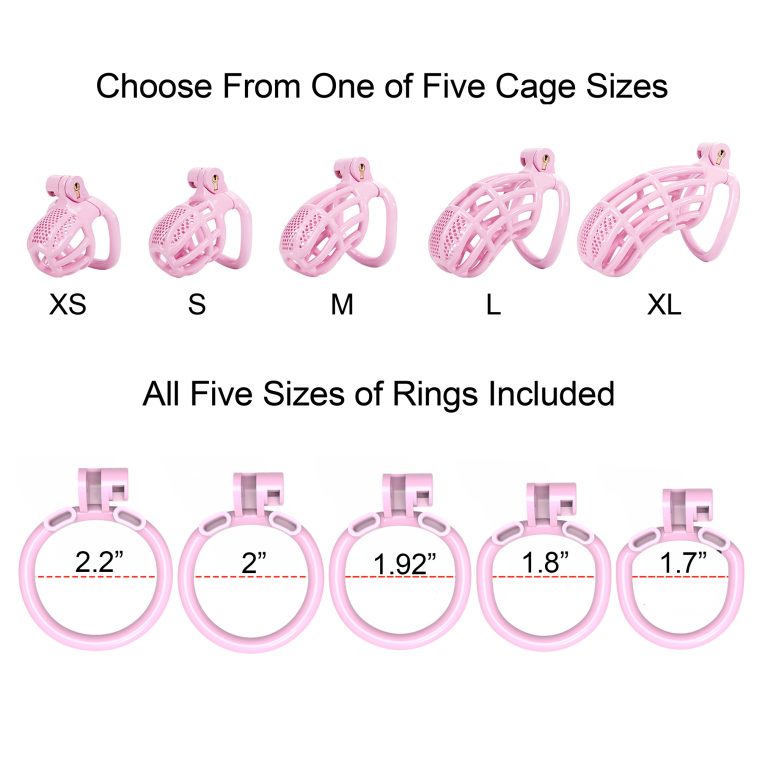 Chastity Cage V3 – Pink - Chastity Boutique