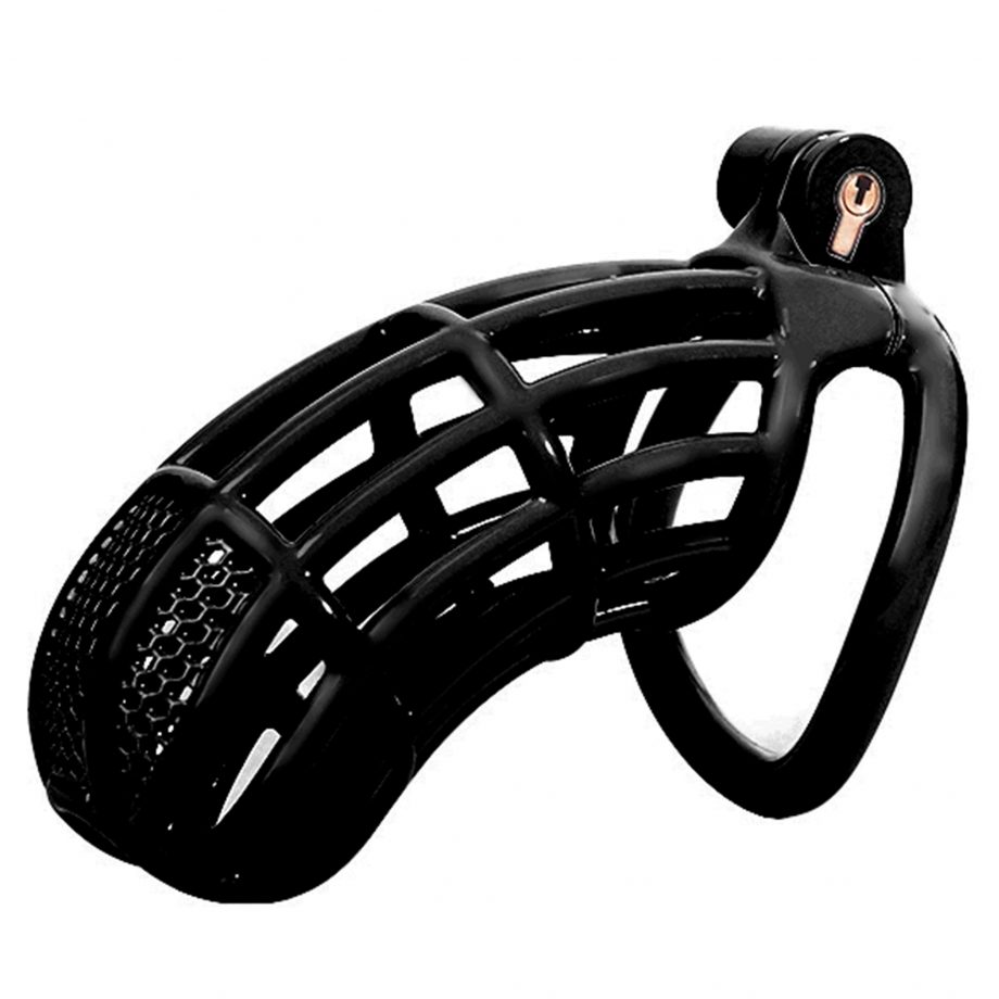 Chastity Cage V3 – Black - Chastity Boutique