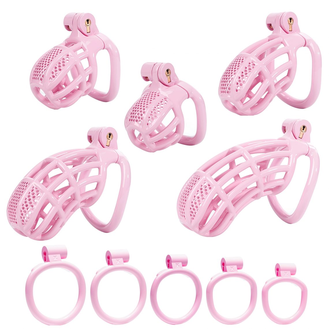 Chastity Cage V3 – Pink - Chastity Boutique